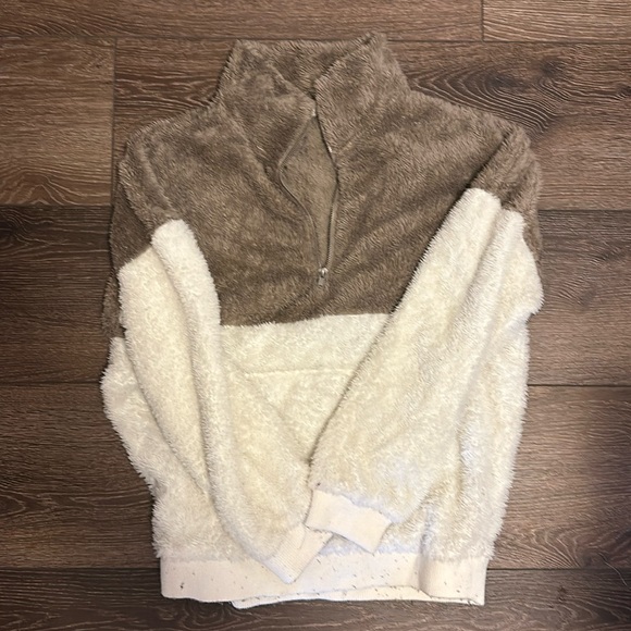 Hippie Rose | Jackets & Coats | Fuzzy Quarter Zip | Poshmark